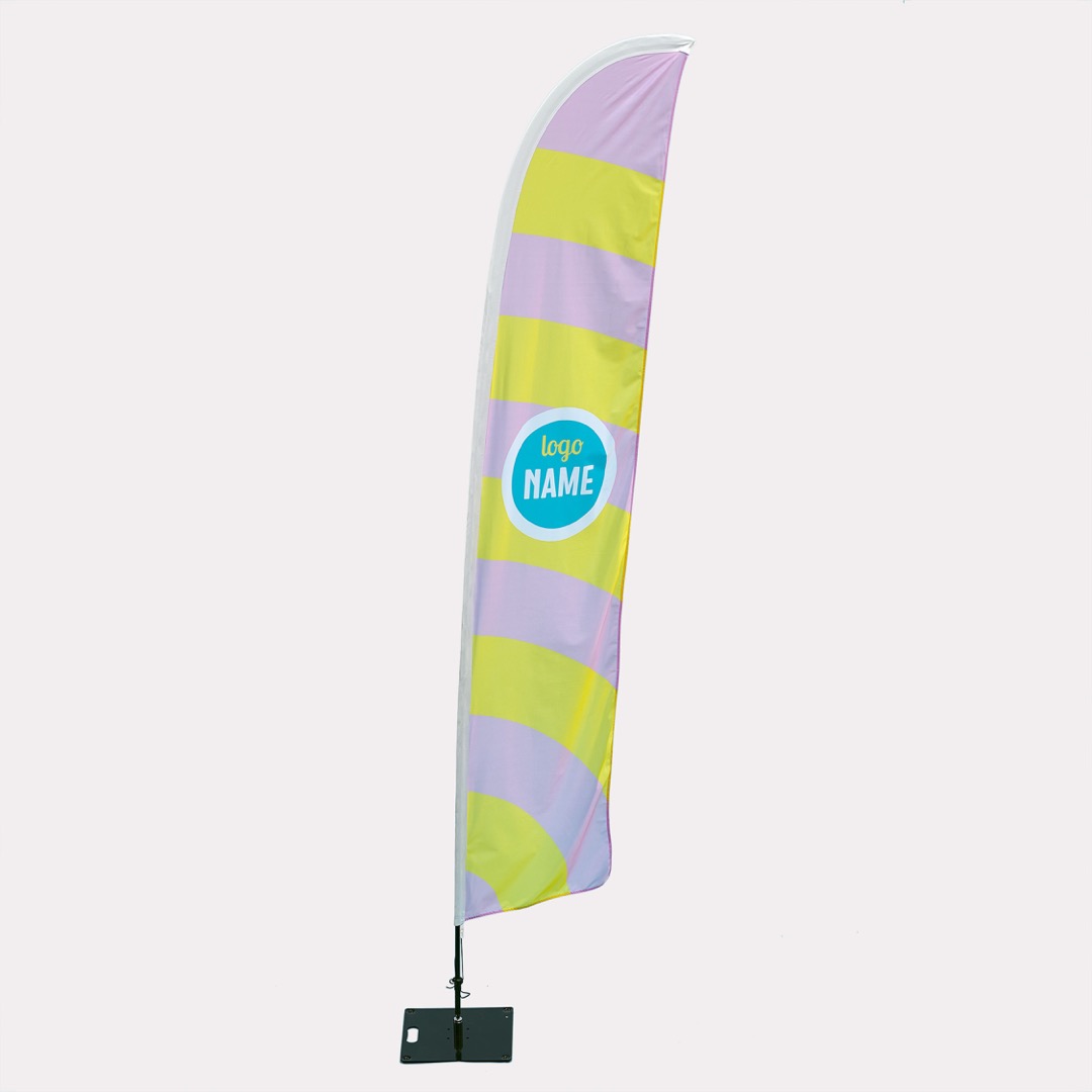 Beach flags - L'Atelier 52 - Communication & Publicité